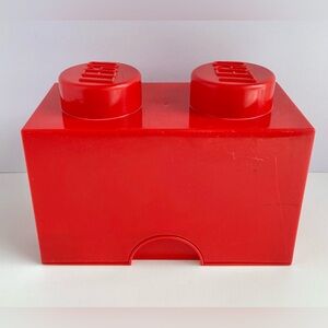 Lego | Toys | Lego Stackable Block Storage Brick Box 402 Container Red ...